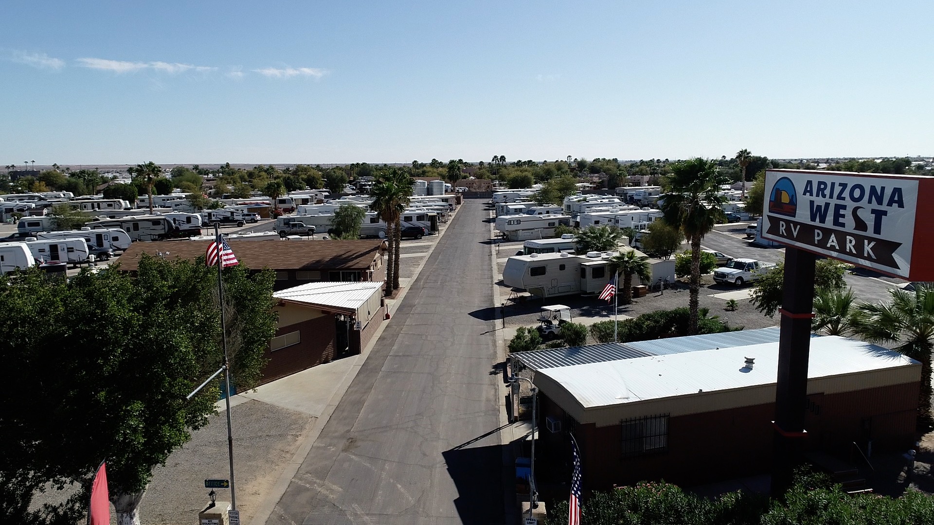 Virtual Tour & Photo Gallery Of Arizona West RV Park In Yuma AZ